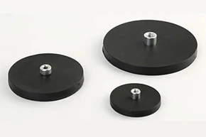 Rubber Coated (Base )Magnets, Rubber Coated Neodymium Magnets | Meank
